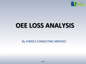 Driving Profitability- Loss Tree Analysis – Chools